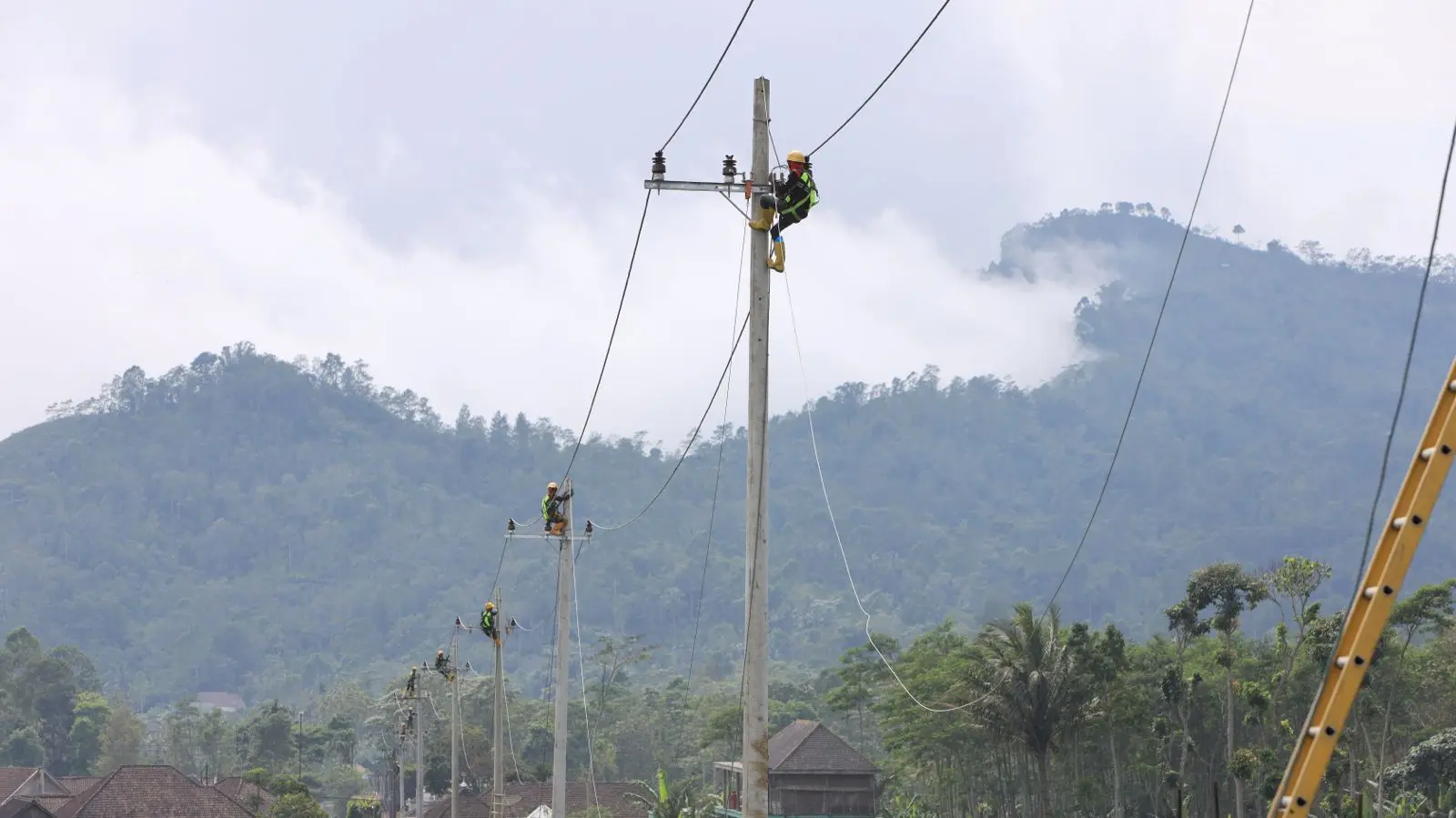 Gerak Cepat Petugas PLN UP3 Jember Normalkan Kelistrikan Korban Erupsi ...